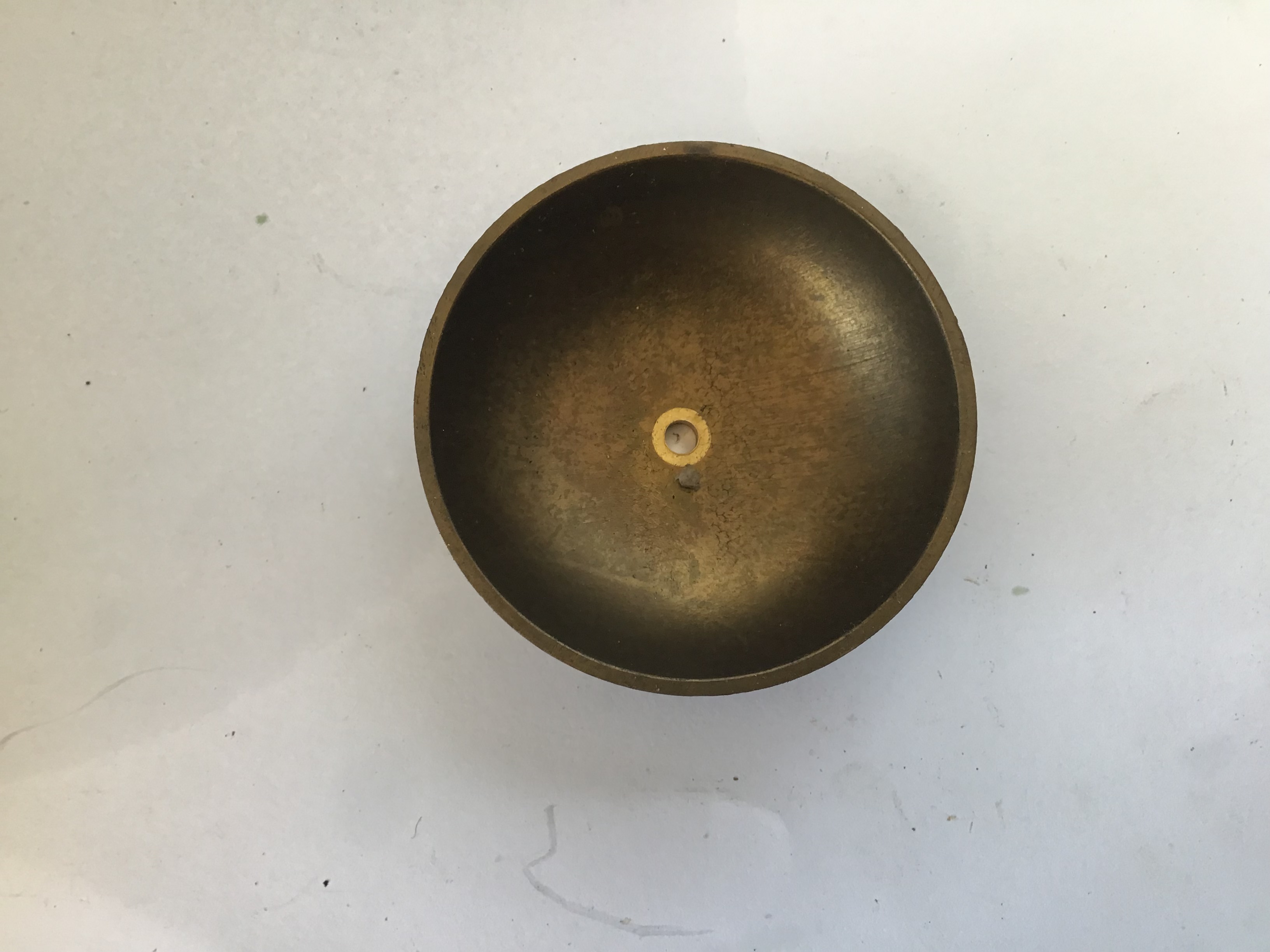 Bel messing doorsnee 7,4 cm no 7 – Klokkenmaker De Vos